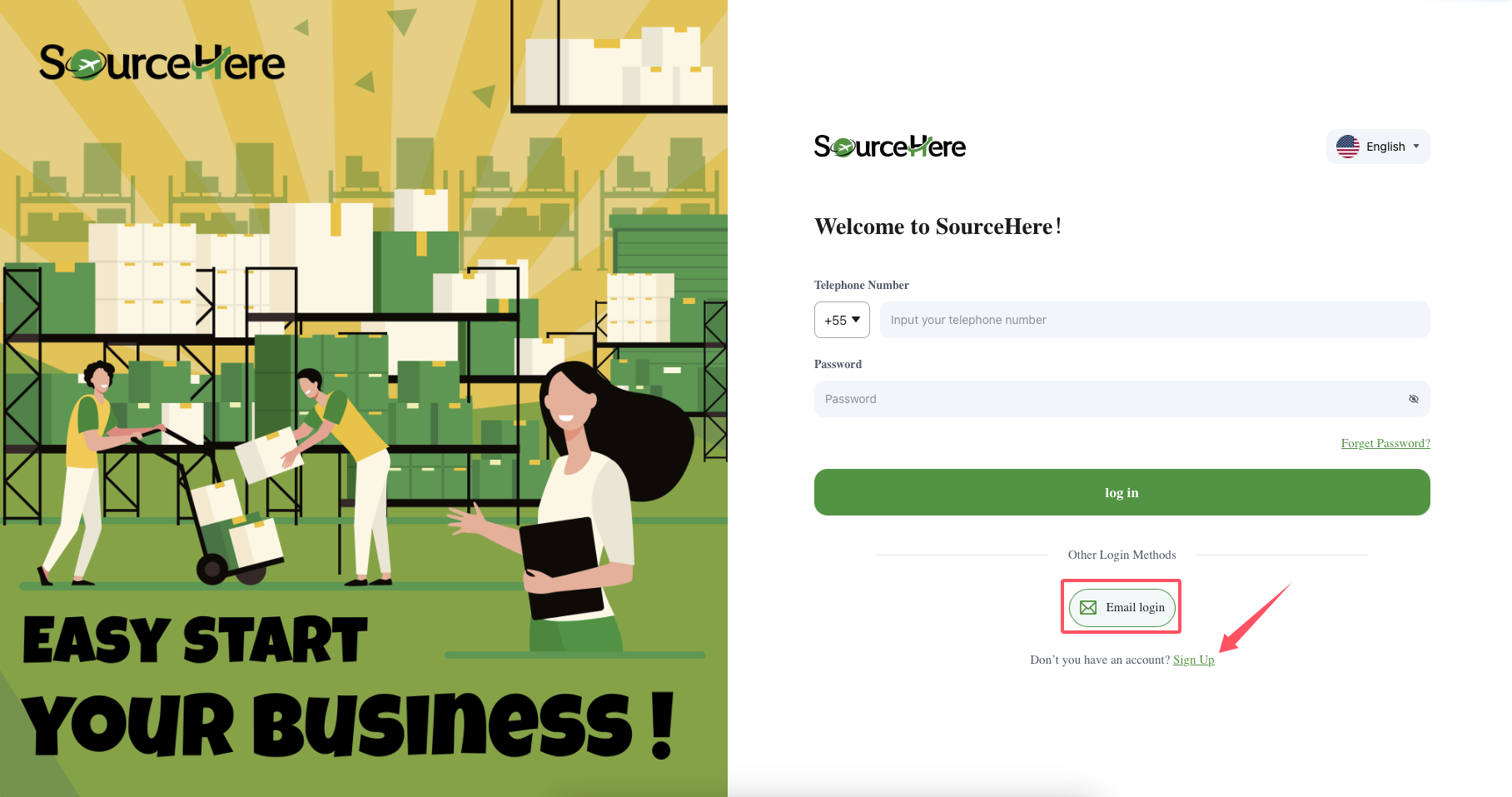 2.1 账户注册 - SourceHere